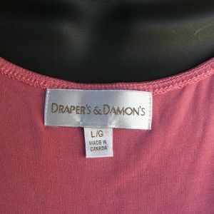 Draper’s & Damon’s | Tops | Drapers And Damons Pink Slinky Tank Top ...